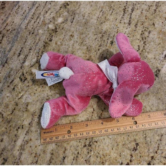 Mary Meyer | Toys | Mary Meyer Plush Bunny Pink Sparkle Floppy Bean Bag ...